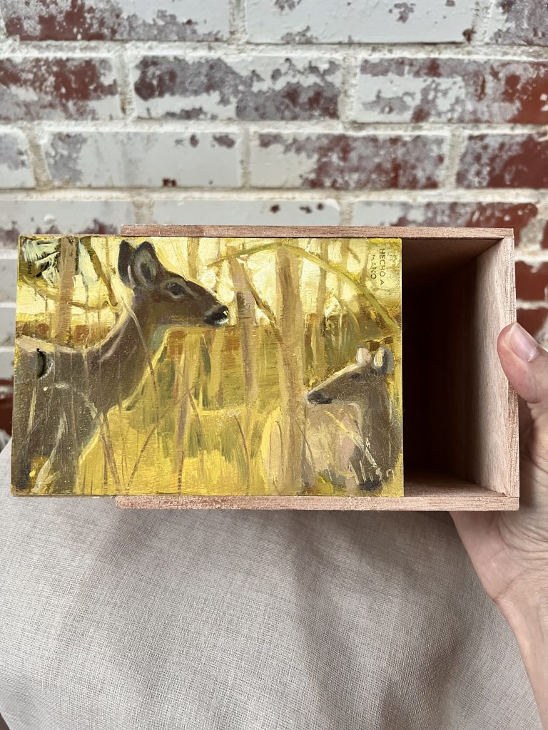 Running Wild Series (Painted Cigar Box) - The Kelly